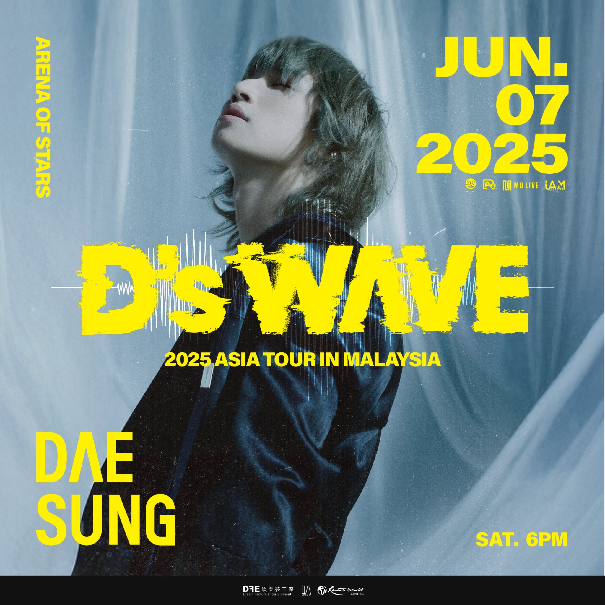 Daesung Returns to Malaysia with D’s WAVE 2025 Solo Tour